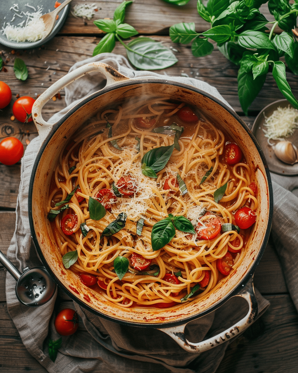 Easy One Pot Pasta Recipe | 20-Minute Dinner for Busy Nights